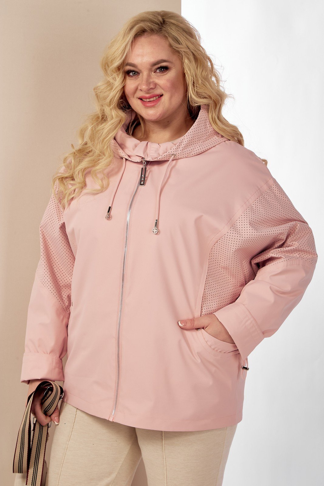 Куртка 2115 пудра Shetti купить - 7% скидка | в наличии